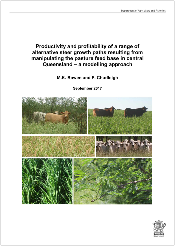 Optimal cattle growth pathways in central Queensland - FutureBeef